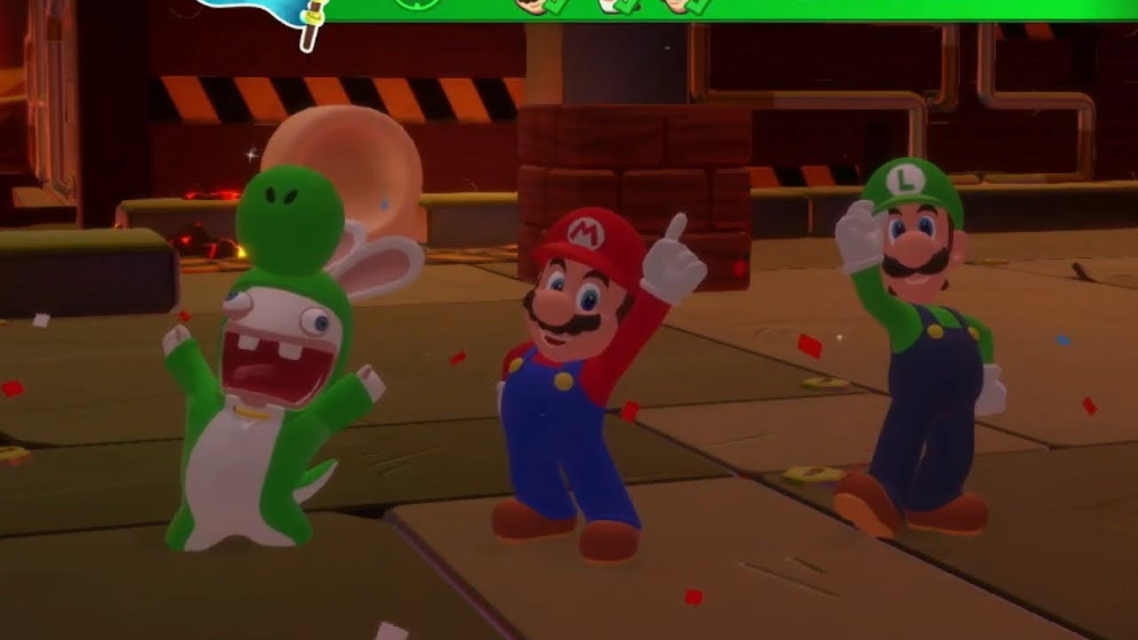 In The Lava Pit | Mario + Rabbids: Kingdom Battle #14 - YouTube