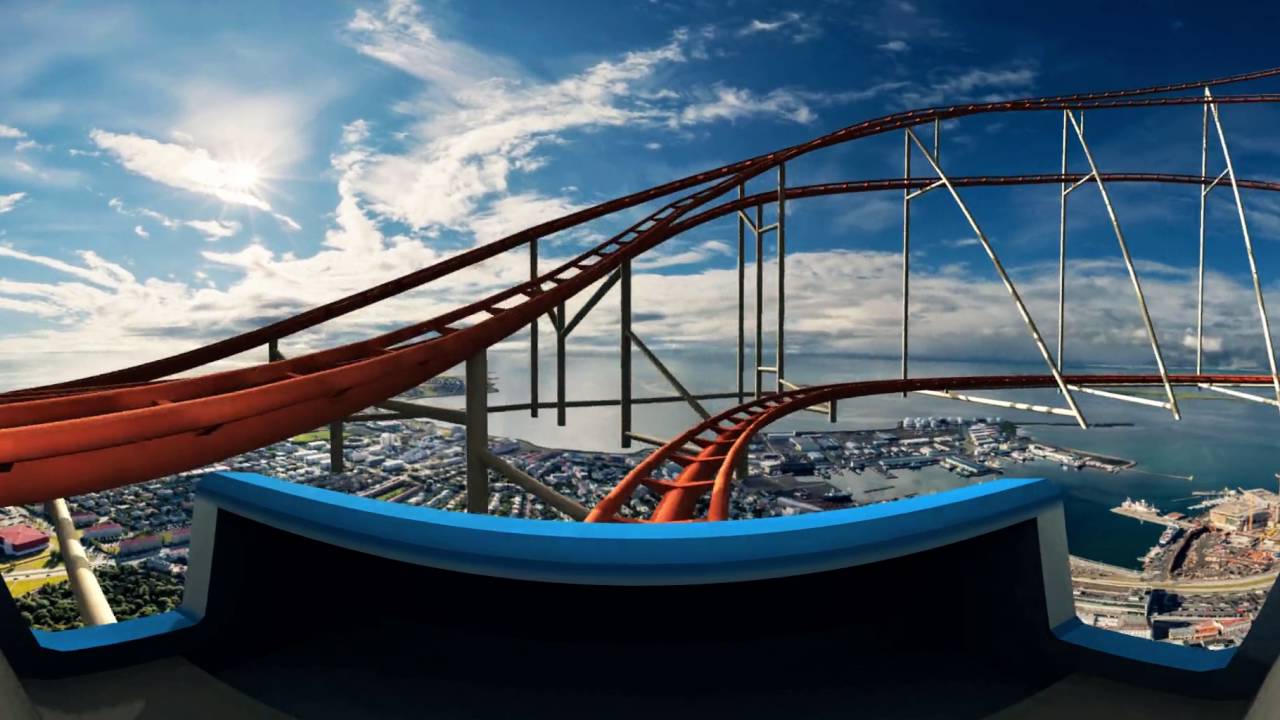 A Roller coaster journey - YouTube