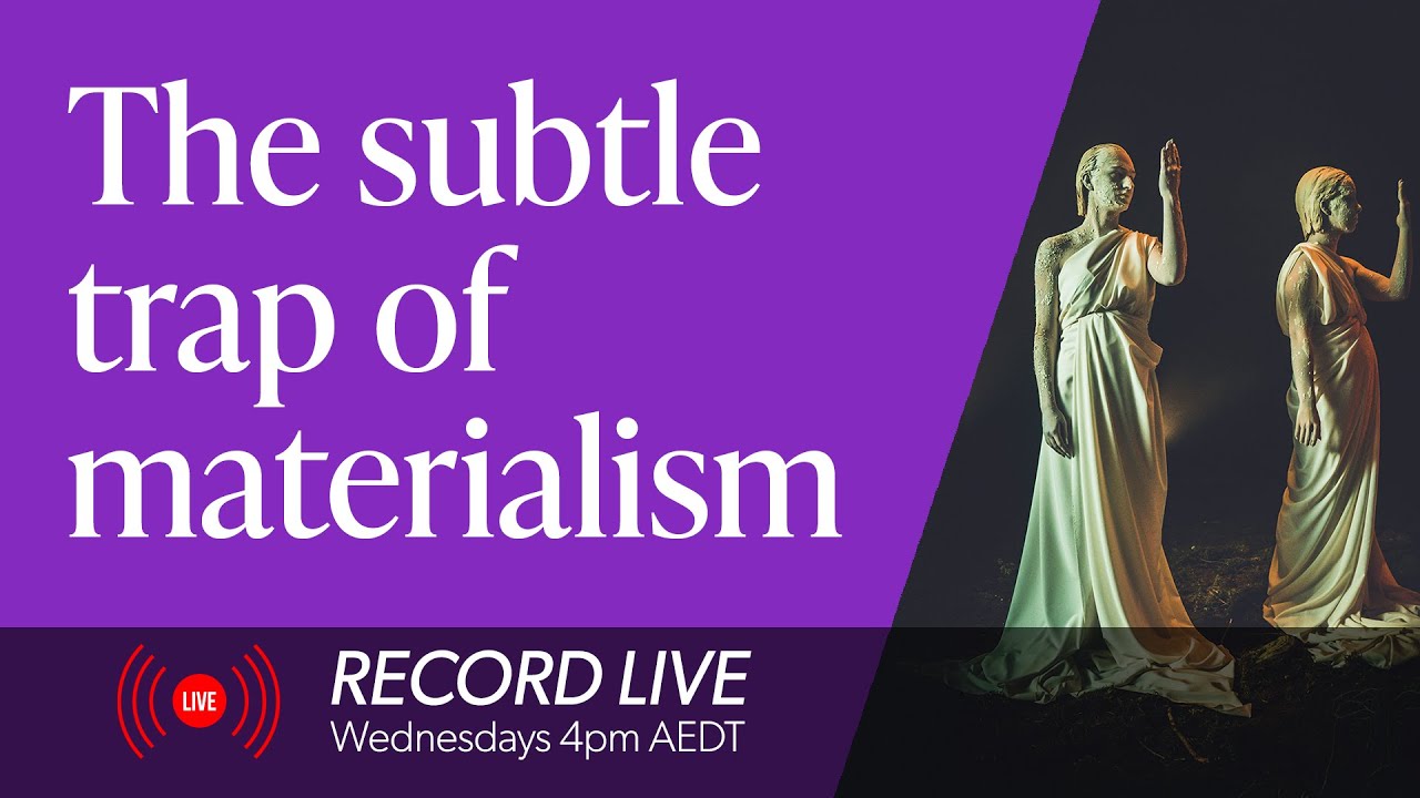 The subtle trap of materialism - YouTube