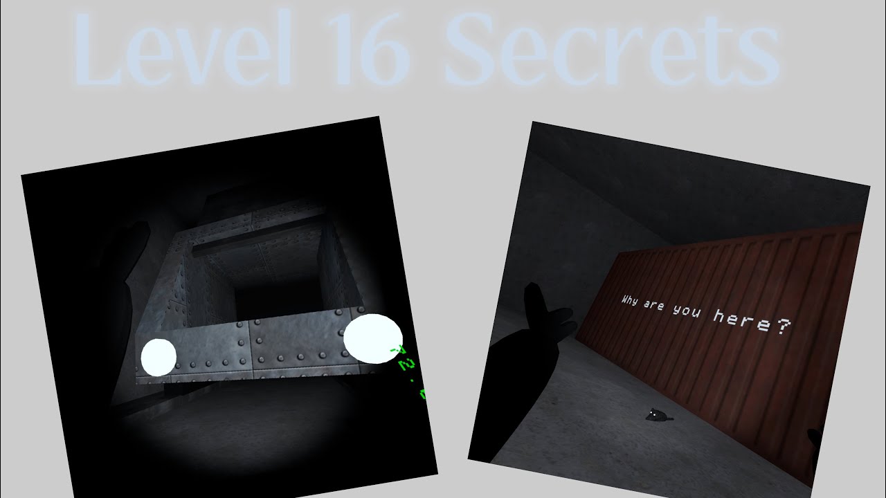 Big Scary Level 16 Secrets !! - YouTube