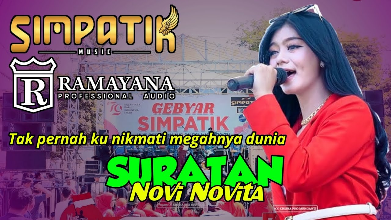 Novi Novita - Suratan | Simpatik Music Ft Ramayana Audio - YouTube