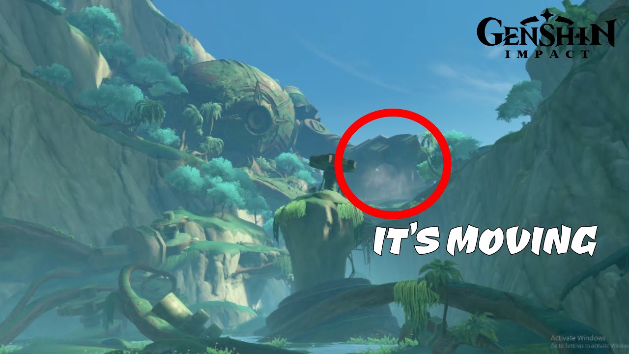 Ruin Golem Moving Cutscene [Genshin Impact 3.0] - YouTube