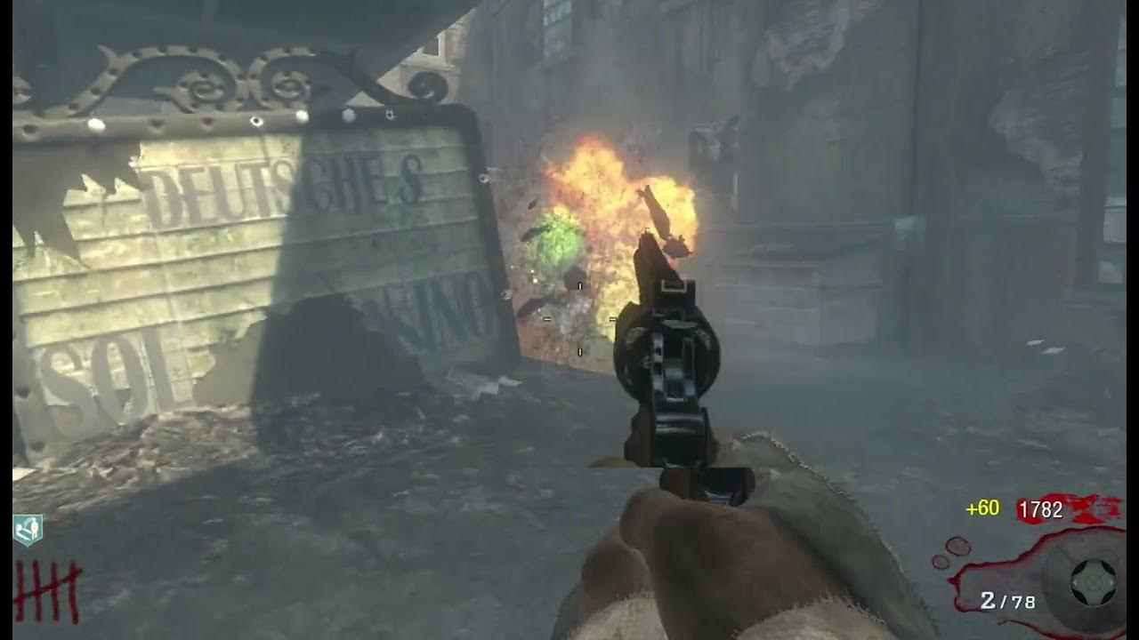 Call Of Duty BO1 Xbox 360 Zombies Gameplay Solo - YouTube