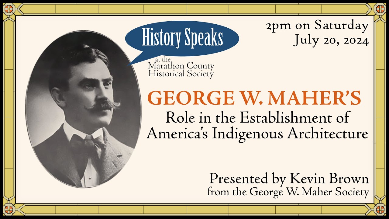 George W. Maher and America's Indigenous Architecture | History Speaks ...