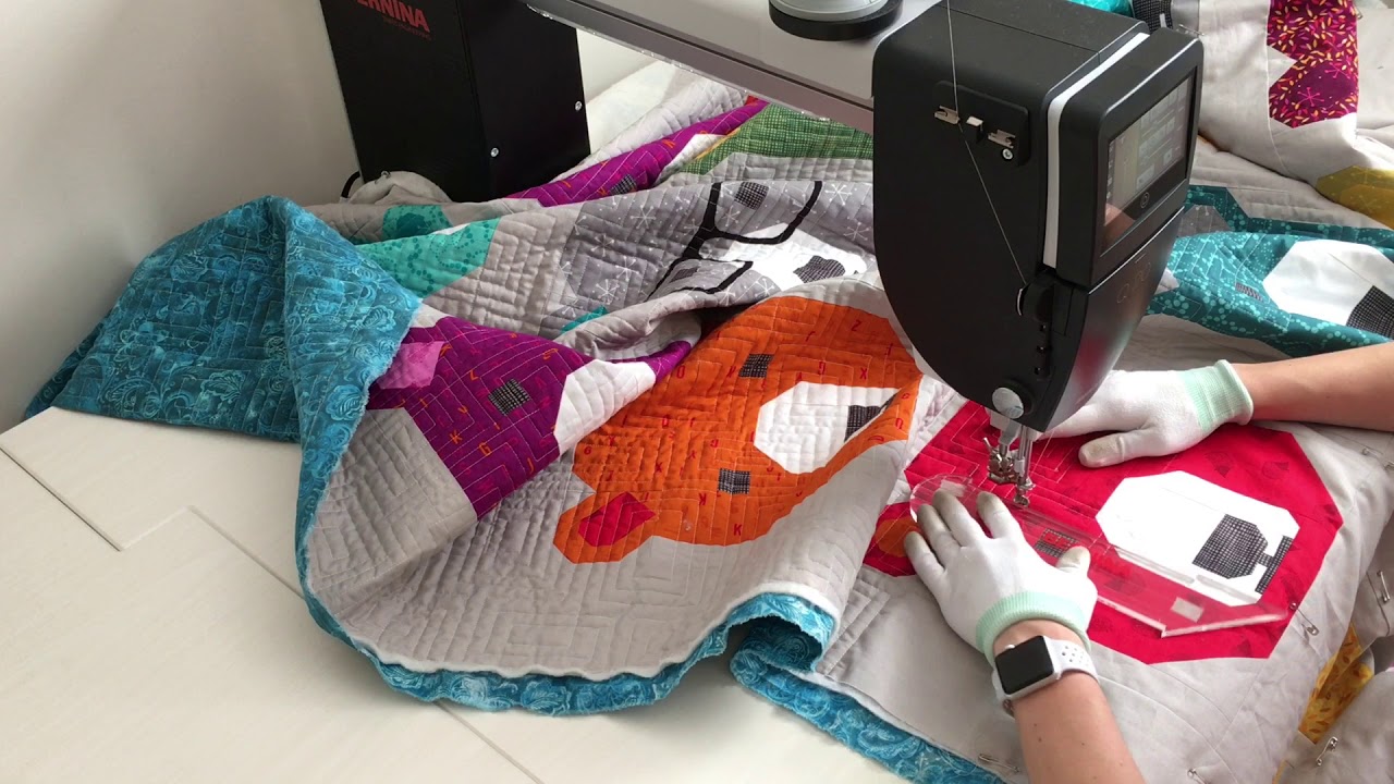 Quilting with Rulers - Continuous Squares - YouTube