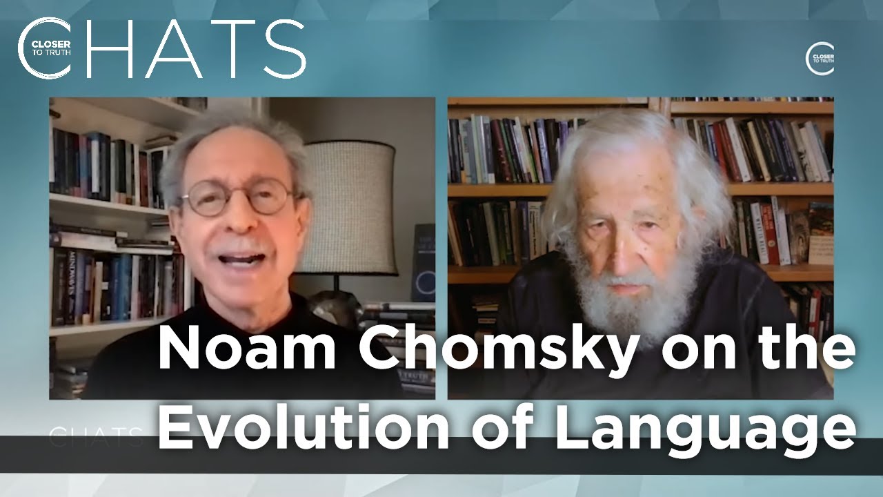 Noam Chomsky on Linguistic Theories and the Evolution of Language (Part ...