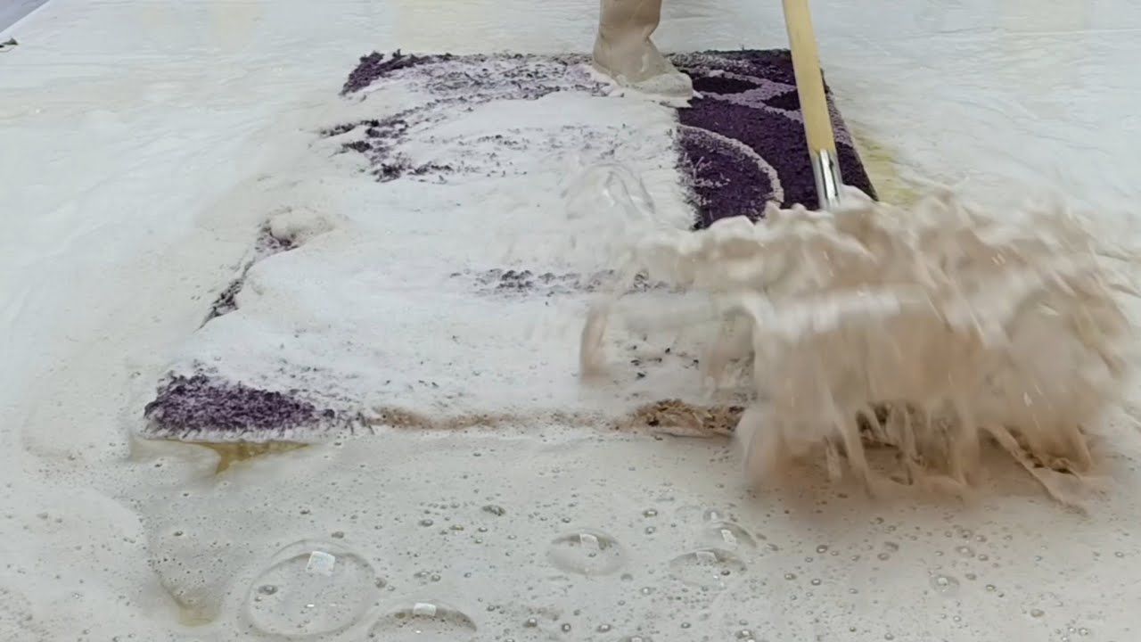 Get READY For The Most SATISFYING Rug Transformation EVER #asmr - YouTube