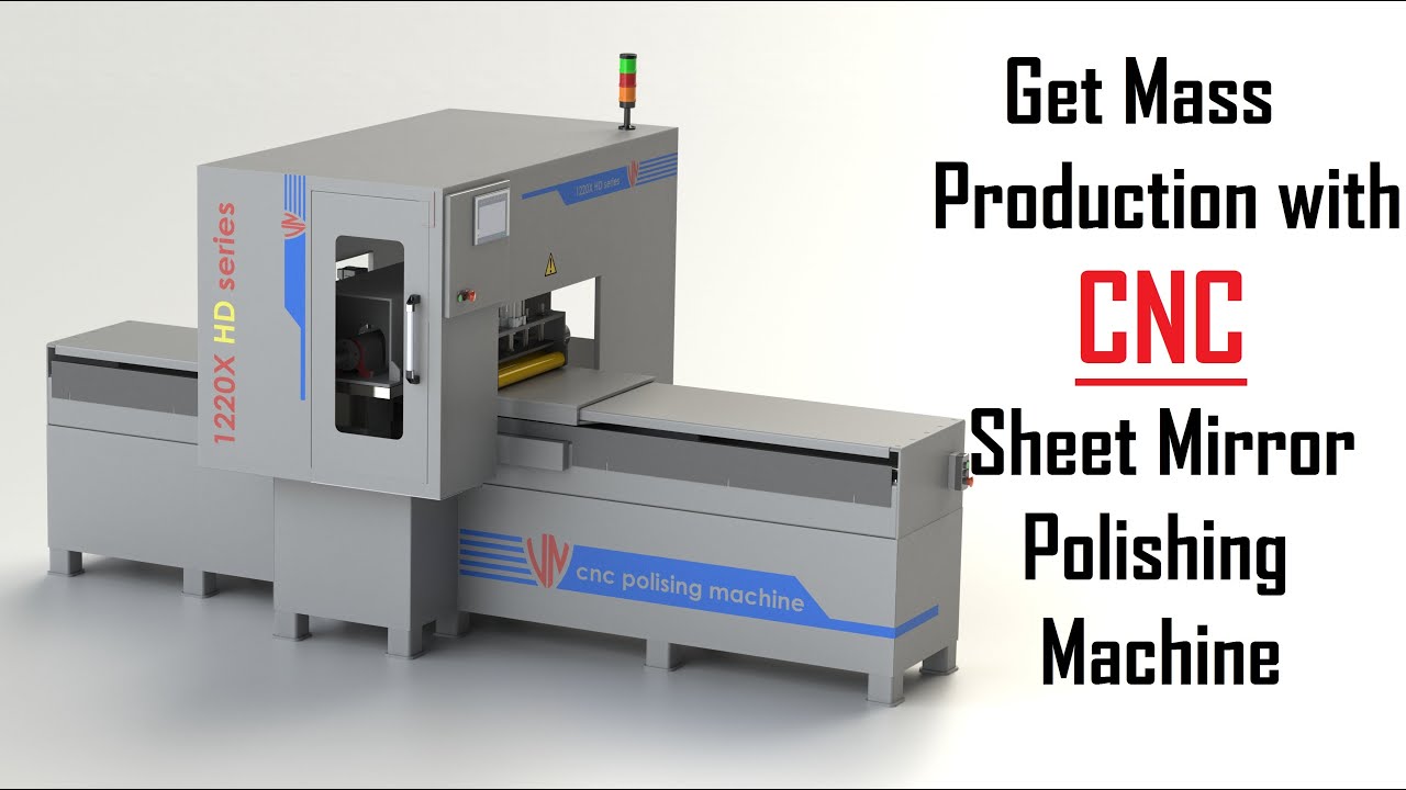 Fully Automatic Polishing Machine For Sheet Metal || VN MACHINES PVT ...