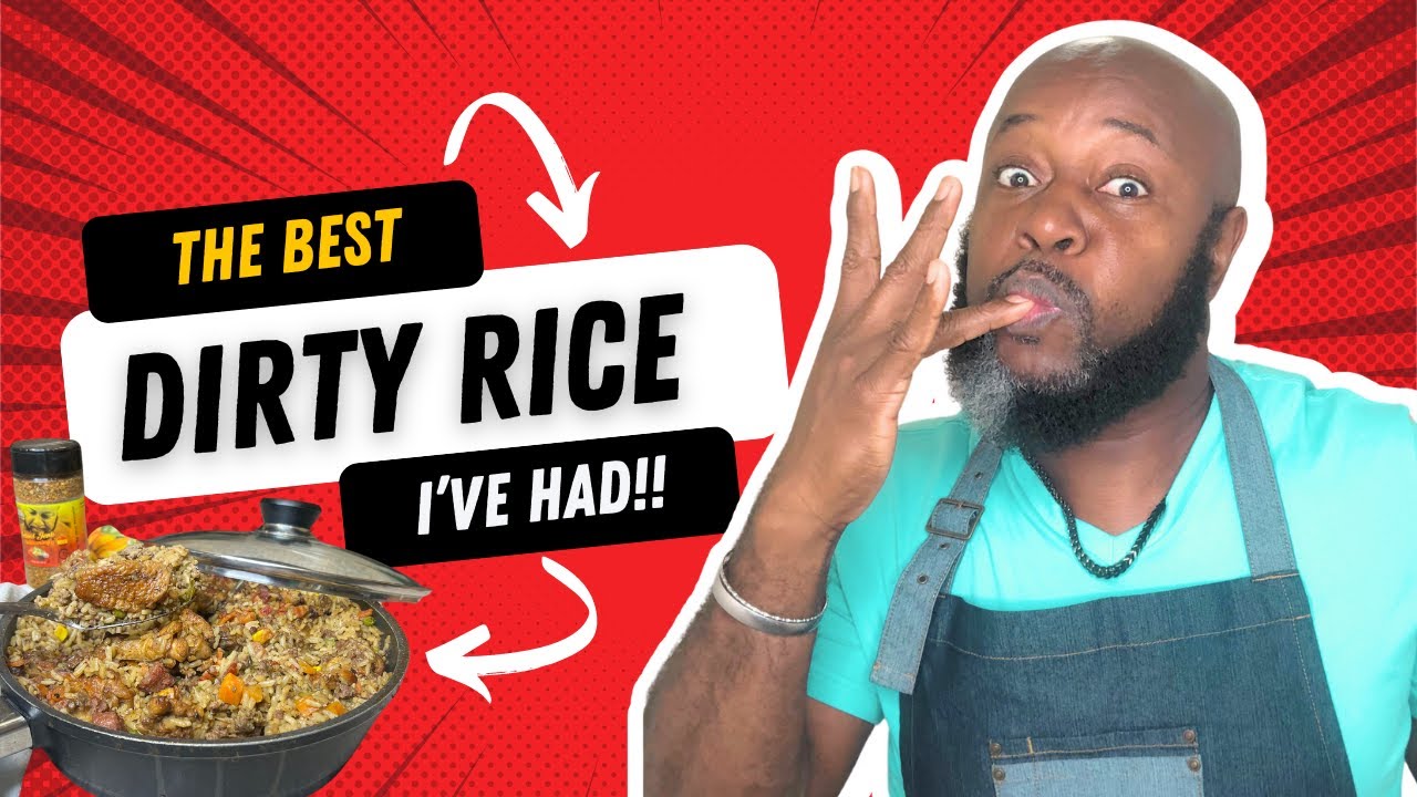 BEST DIRTY RICE RECIPE | CHEF WINSTON - YouTube