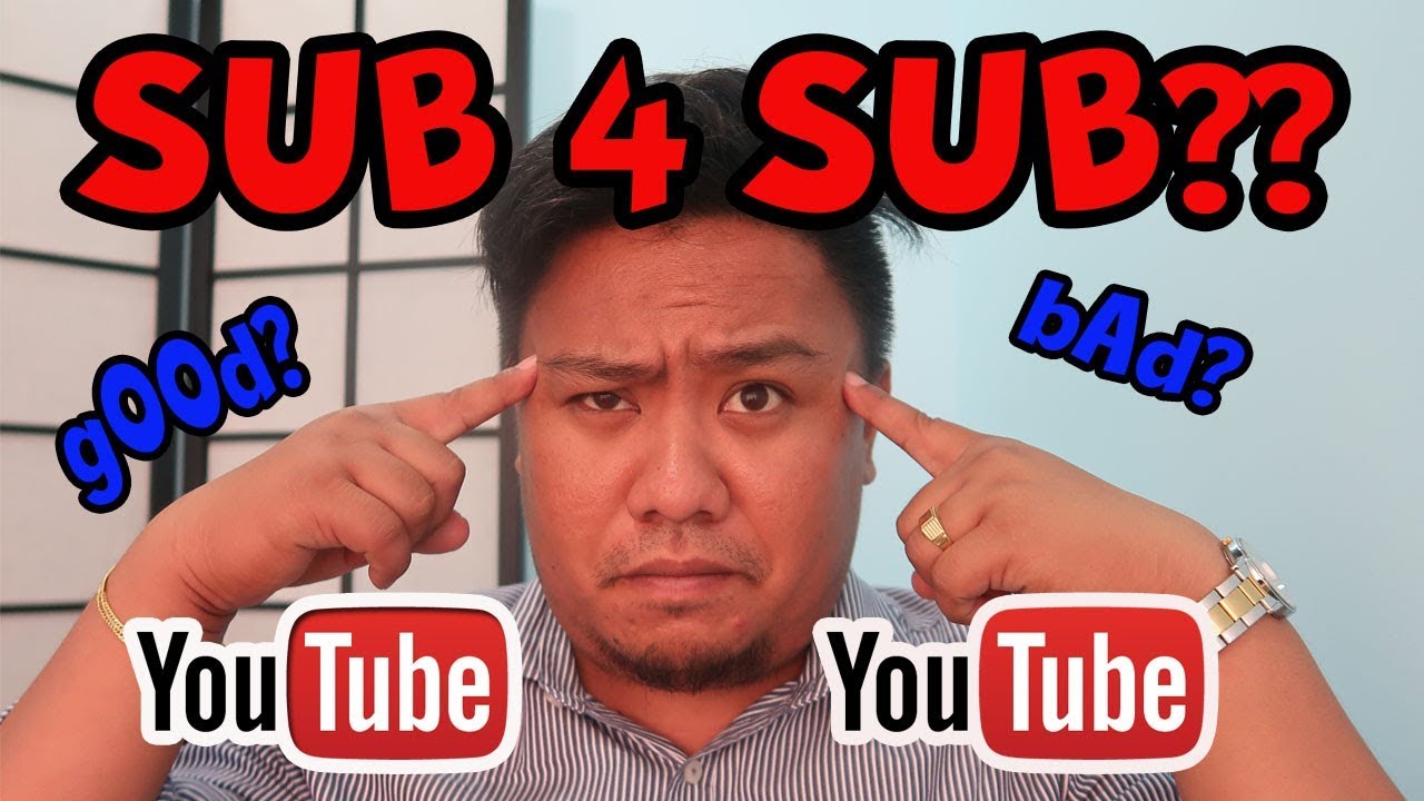 Sub 4 Sub On YouTube? Good or Bad?? (Small Youtubers) | Vlog 34 - YouTube