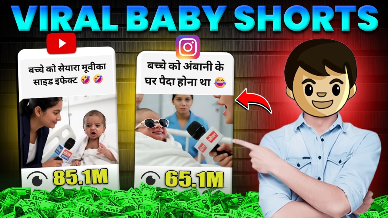 How To Make Ai Viral Baby Interview Video | Hindi Tutorial | Go Viral ...