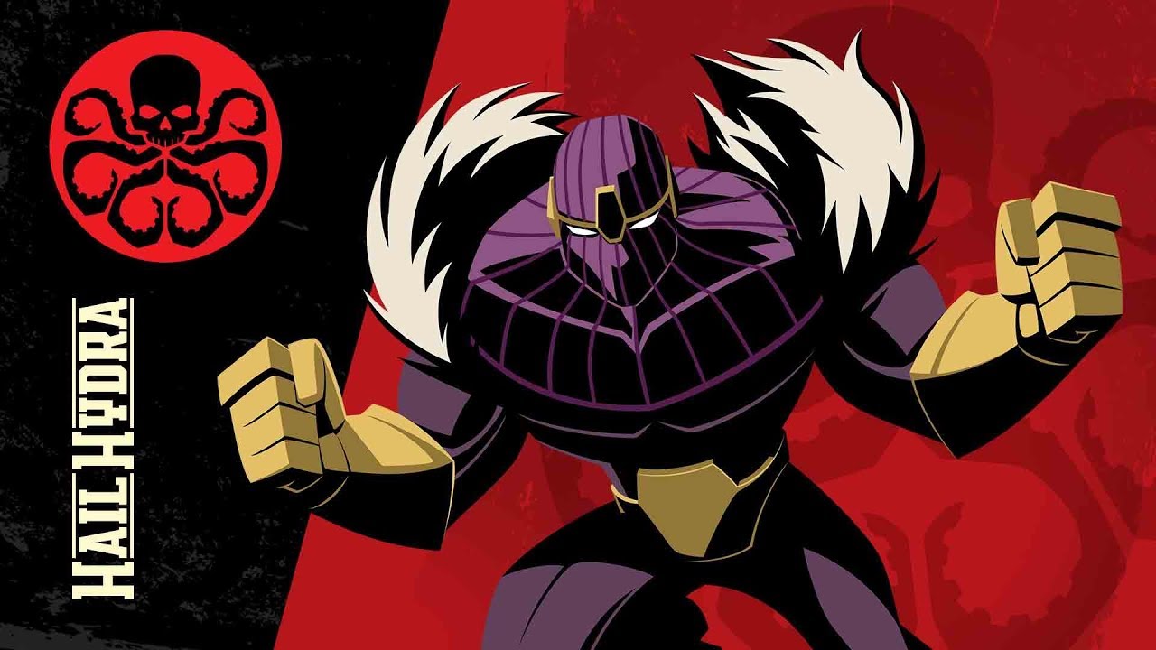 Spin Master Games | Hail Hydra | Villain Card – Baron Zemo - YouTube