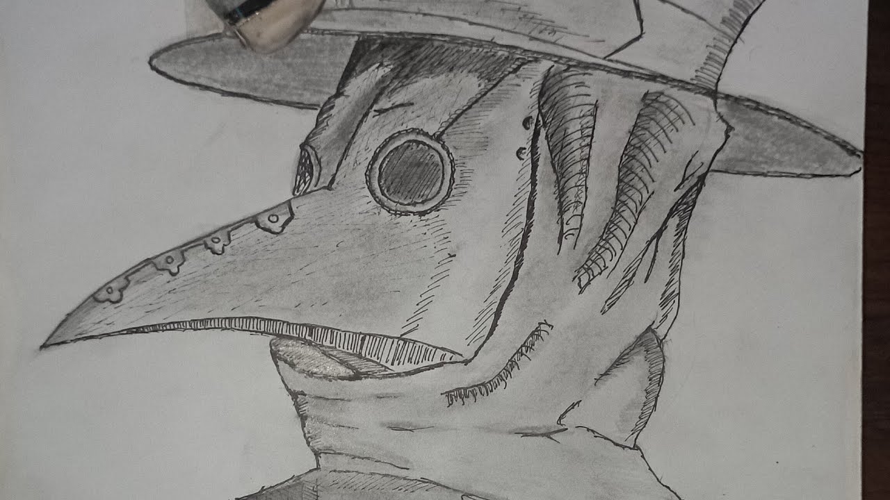 Drawing and Shading Practice and Tips for starters (Plague Doctor ...