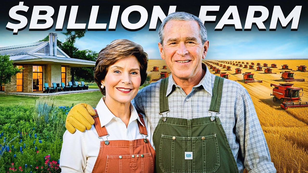 Inside President George W. Bush's Billion Dollar Farm - YouTube