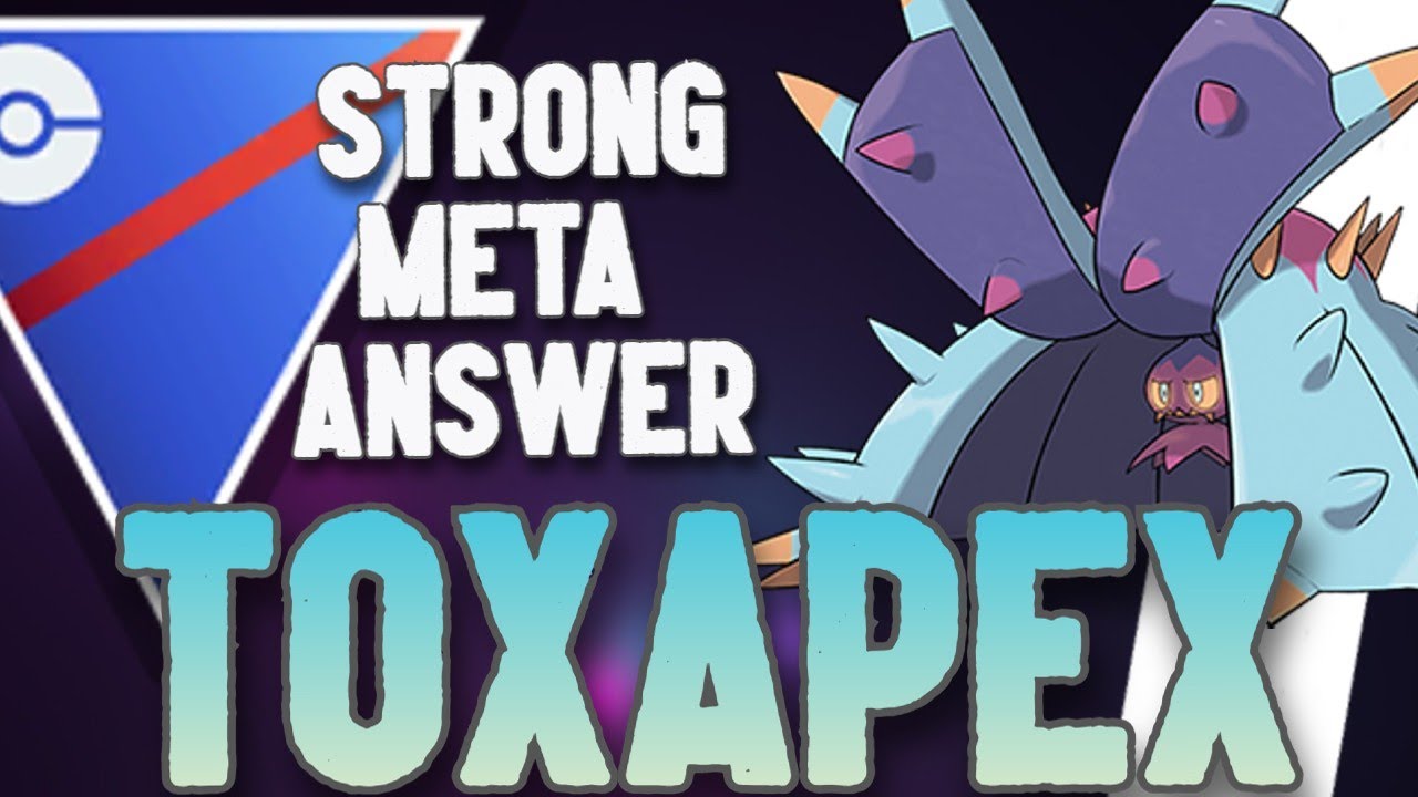 TOXAPEX is ONE MOVE from being OP | Great League Team | Pokemon Go ...