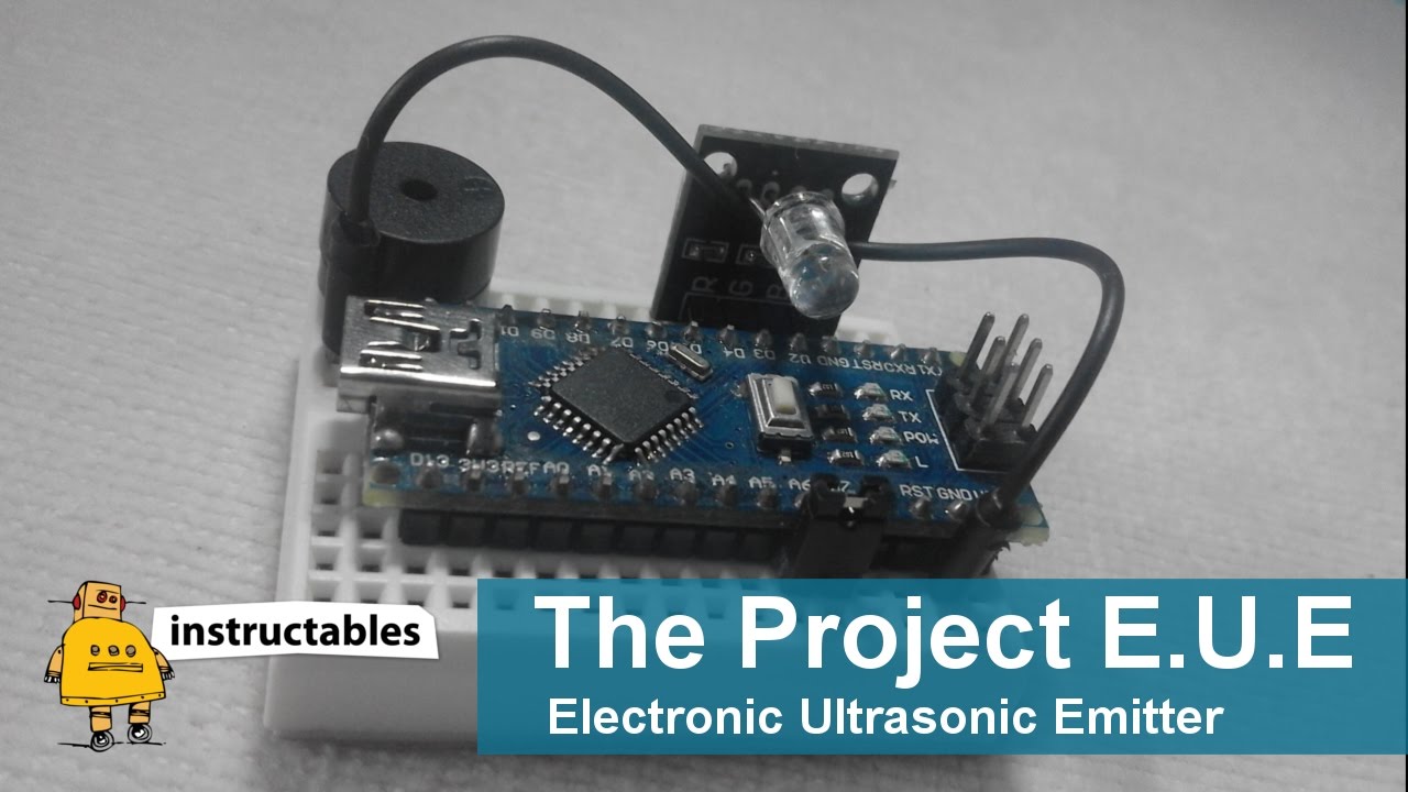 Electronic Ultrasonic Emitter (The Project E.U.E) Basic Version - YouTube