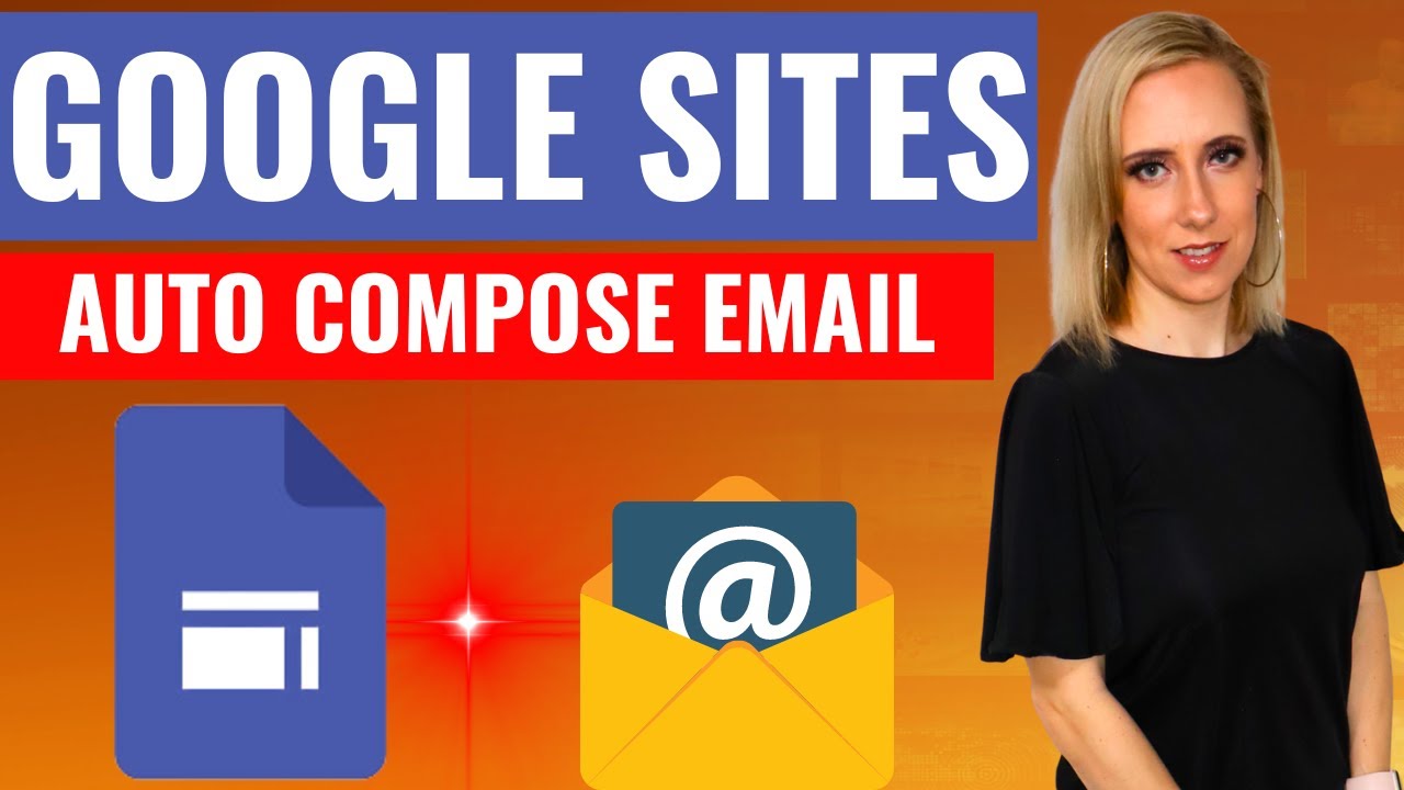 Google Sites Tips | Auto Compose Email Button - YouTube