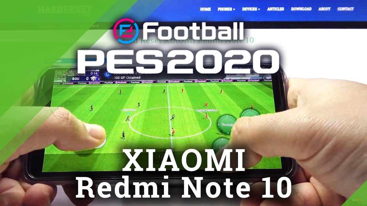 Pro Evolution Soccer Gameplay on Xiaomi Redmi Note 10 – Game Test | FPS ...