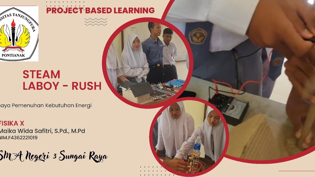 Project Based Learning STEAM (Laboy-Rush) 15 Menit #ppgdaljab #pjbl ...