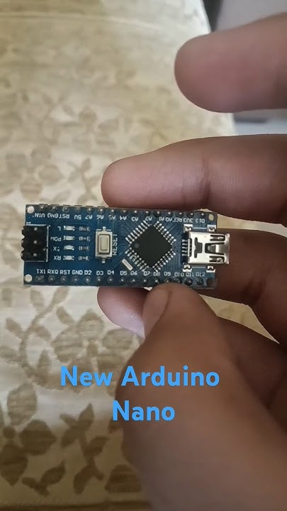 my new Arduino Nano for project - YouTube