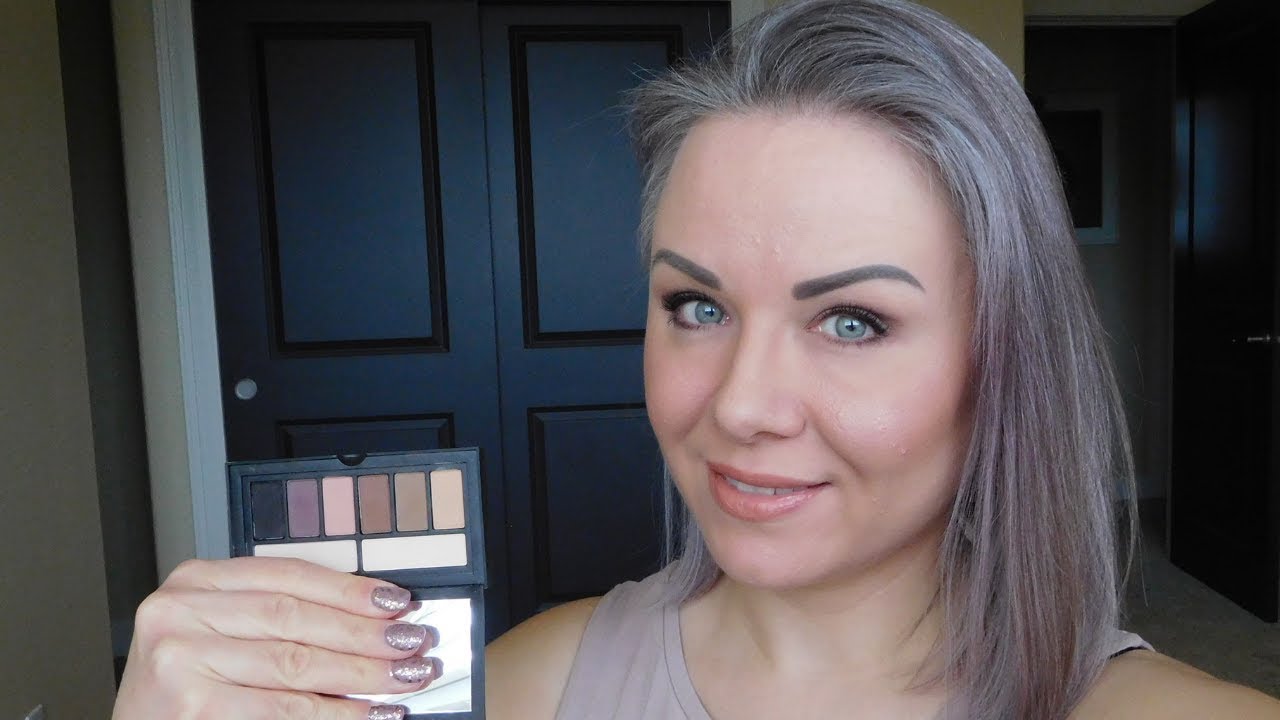 Everyday Neutral Eye Tutorial - Smashbox Cover Shot Matte Eyeshadow Palette - YouTube