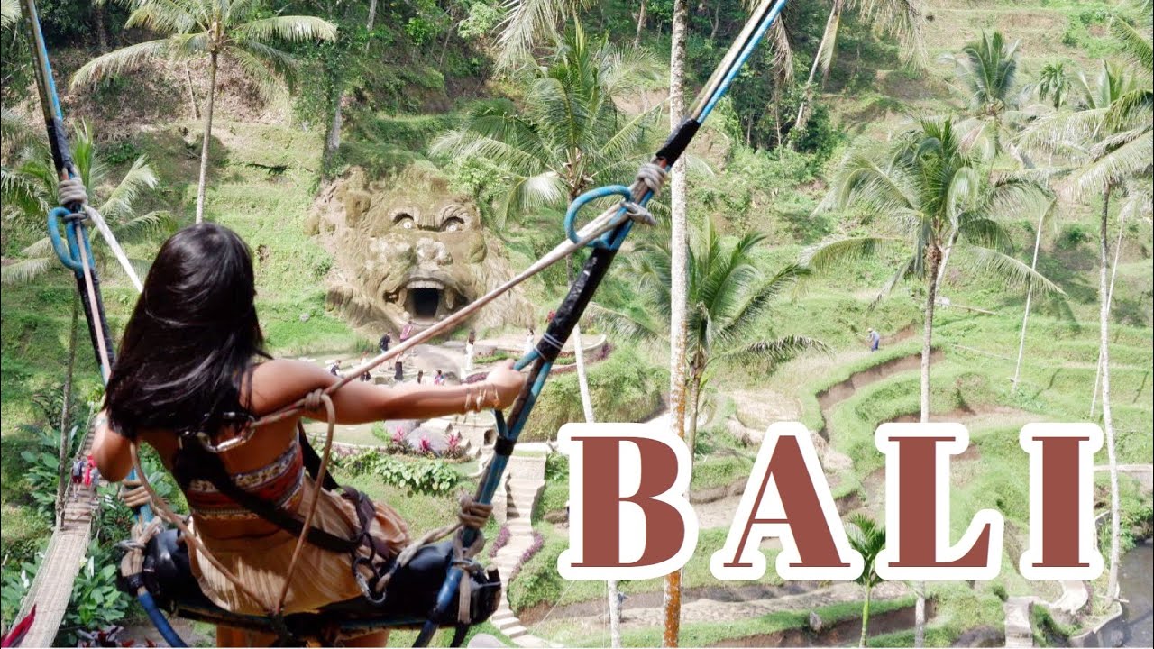 First Day in BALI! (Extreme Swing, Ubud Market & Villa Tour) | Lexy ...