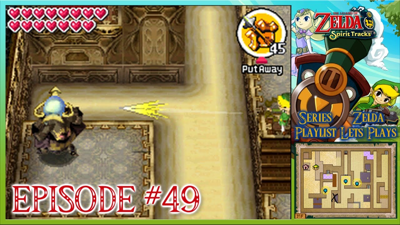 The Legend Of Zelda: Spirit Tracks - Wrecking & Teleporting Tower ...