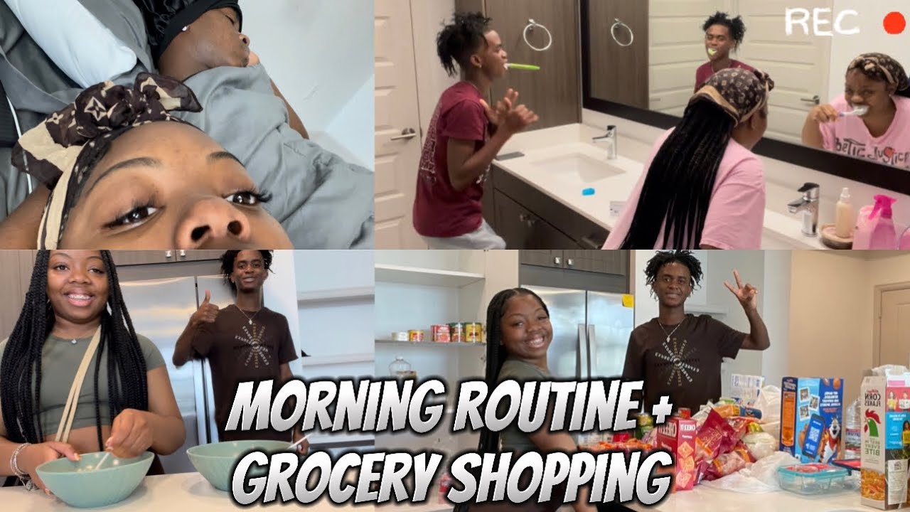 OUR REALISTIC MORNING ROUTINE AS A COUPLE *a day in the life* *Chaotic ...