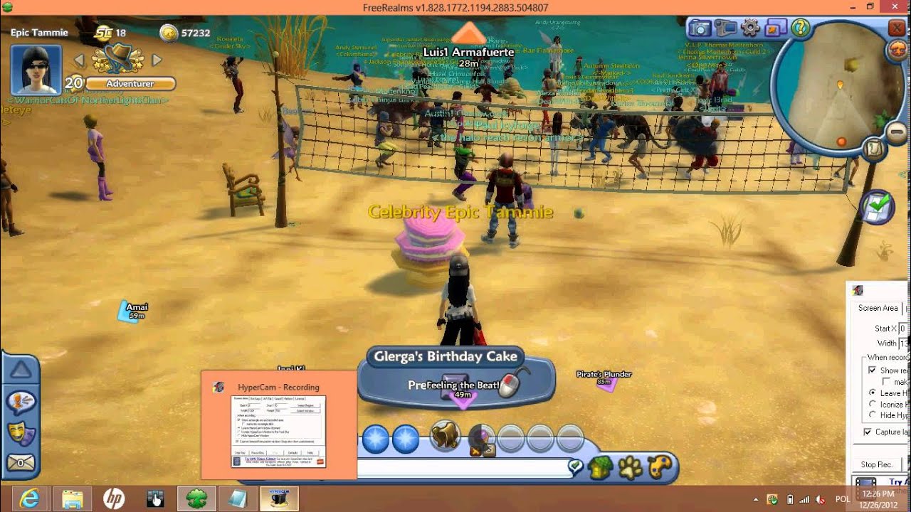 Free Realms- How to get on top of the net in Seaside - YouTube