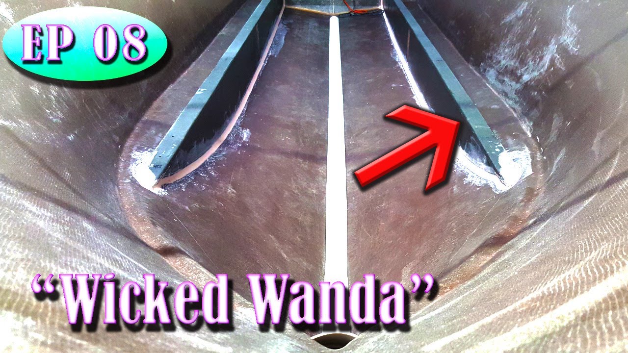 Discover "Wicked Wanda" EP08 COOSA Stringers - Bulkheads #customboats # ...