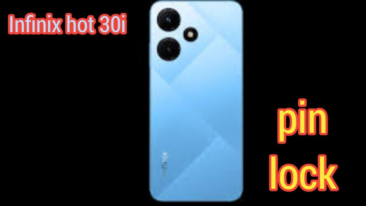 How To Set Pin Lock In Infinix Hot 30i, Infinix Hot 30i Mein Pin Block ...