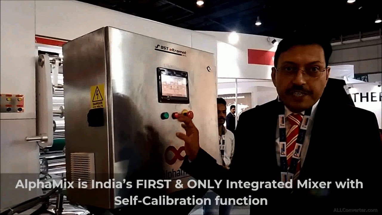 AlphaMix: Two components Adhesive Mixing & Dispensing System - YouTube