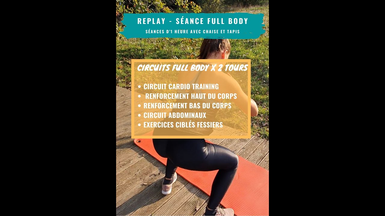Séance 1H FULL BODY AVEC MEL' ACTION SPORT - YouTube