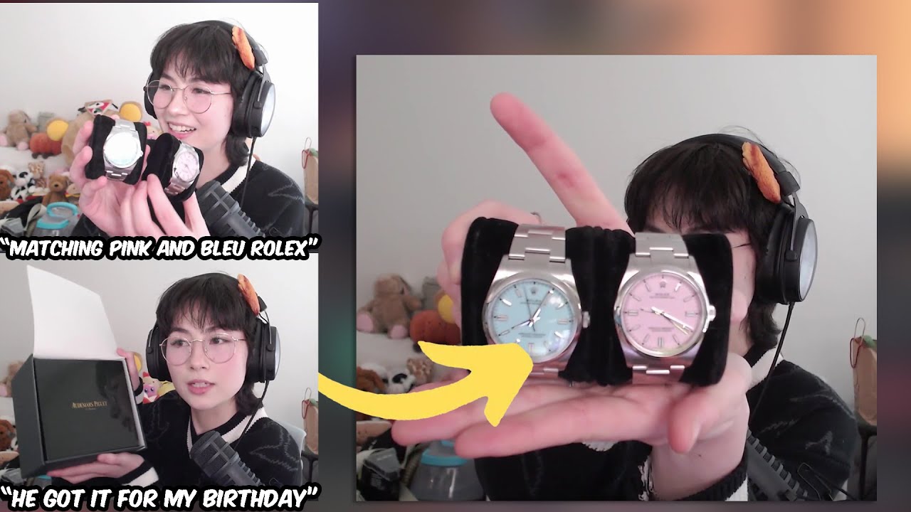Kyedae Shows The Matching ROLEX She & Sen TenZ Have & Wanting to Buy ...