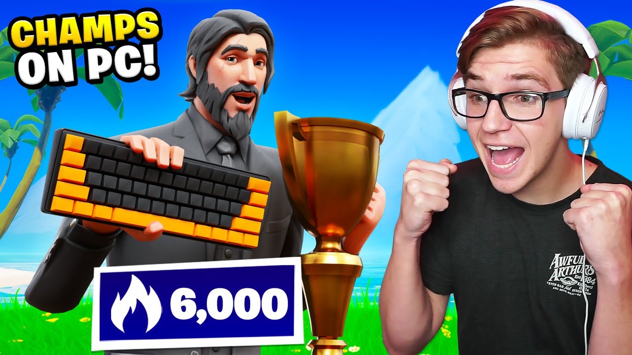 I FINALLY HIT CHAMPS ON FORTNITE! - YouTube