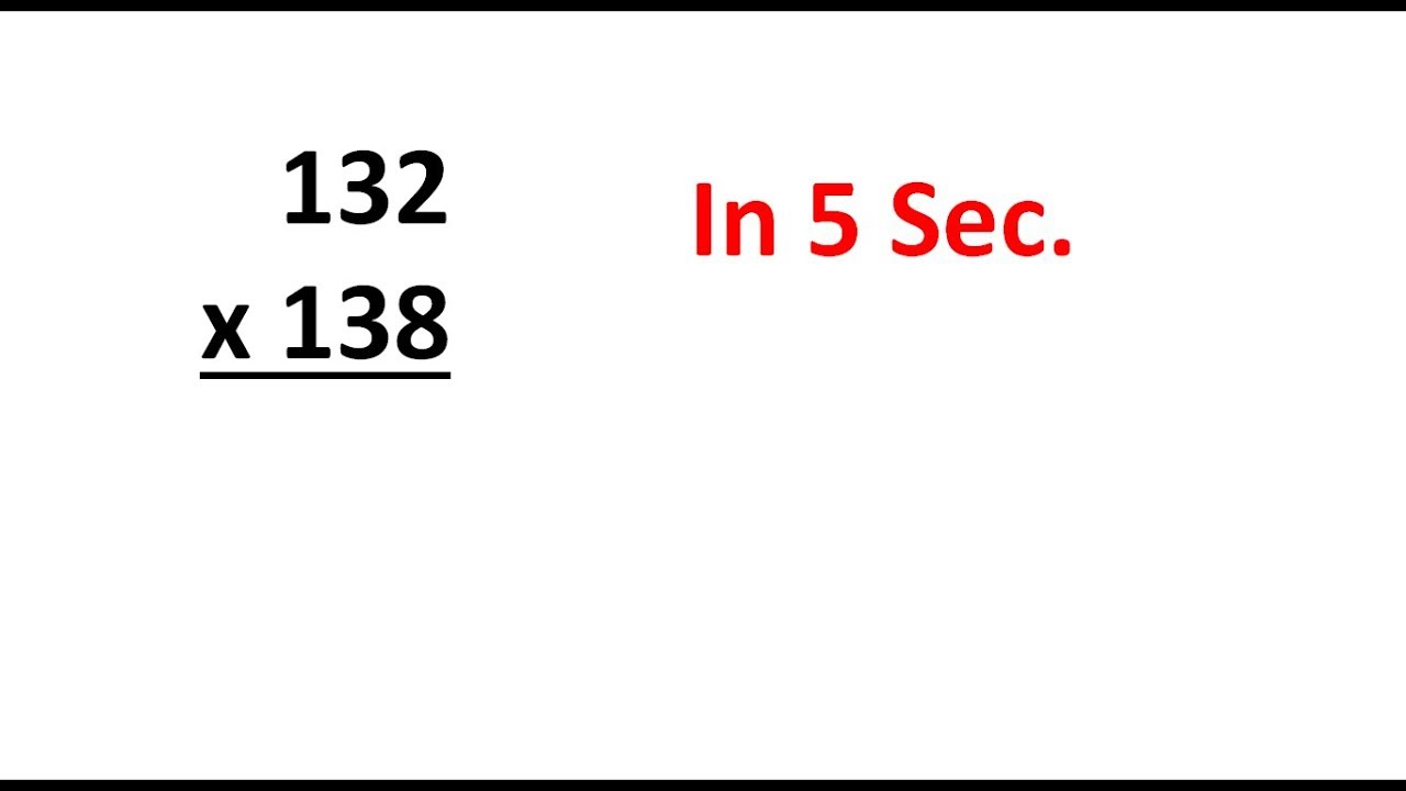 Part1 Multiplication Trick Without Pen And Paper Two Three Part1 Multiplication Trick Without Pen And Paper Two Three