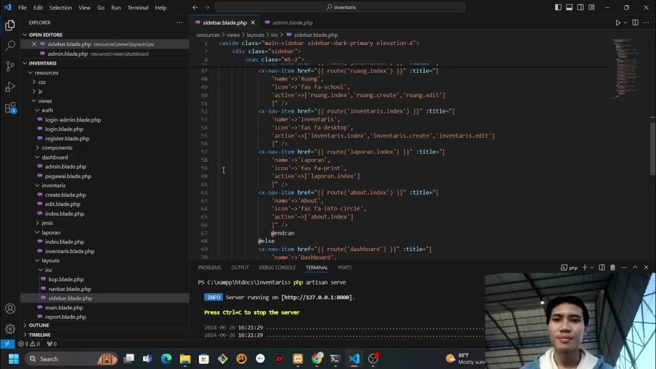 UAS DESAIN PEMROGRAMAN WEB - YouTube