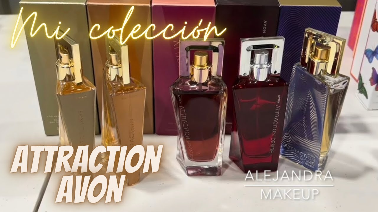 Mi colección de PERFUMES Attraction | Avon - YouTube