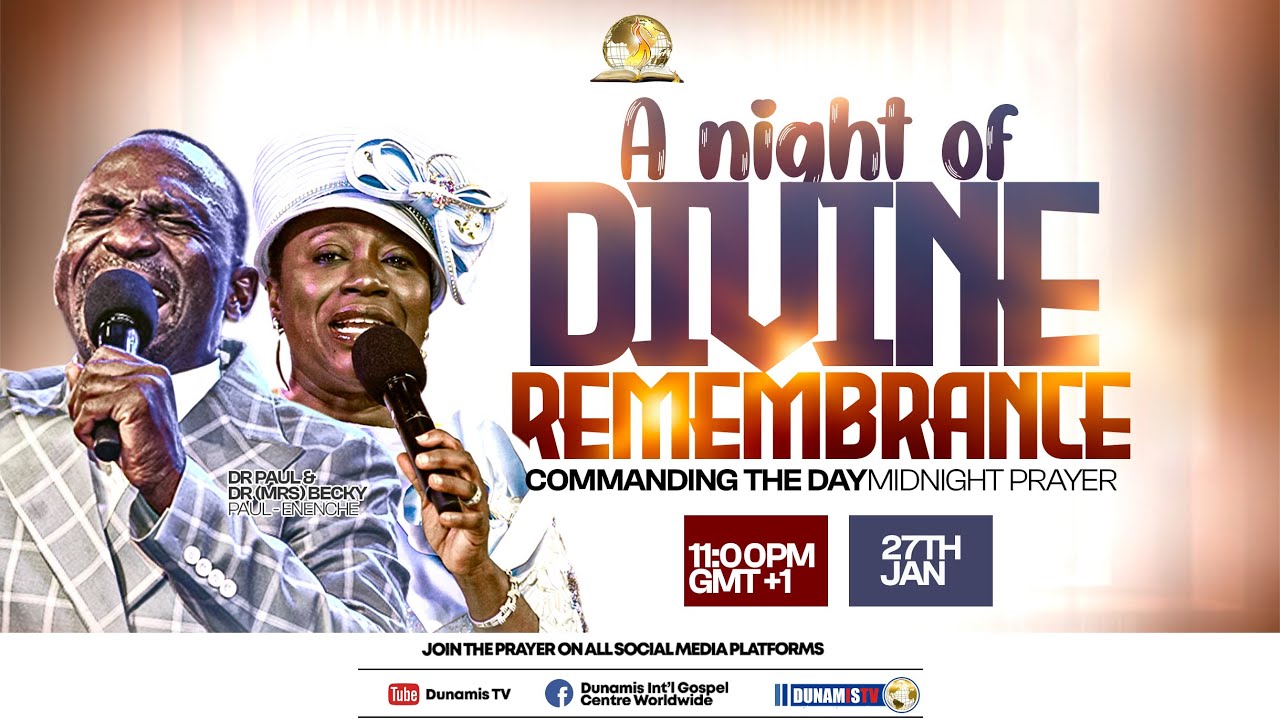 MID NIGHT PRAYER COMMANDING THE DAY ||A NIGHT OF DIVINE REMEMBRANCE ...