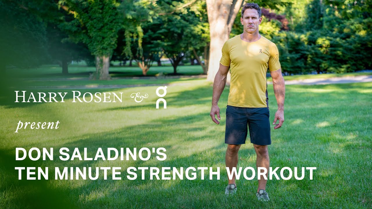 Harry Rosen & On: Full Body Strength Workout - YouTube