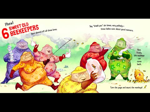 Count The Monkeys Read Aloud Along Story Book for Children Kids - YouTube