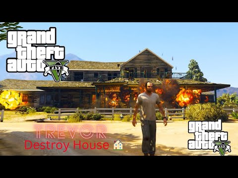 Unforgettable Moments: Trevor's House Demolition and Enemy Massacre in ...