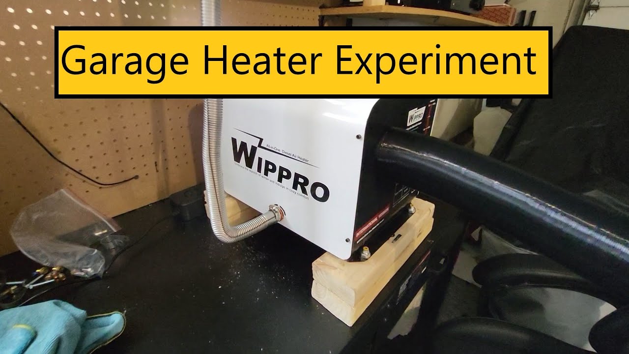 Portable Diesel Heater 8KW for Garage Heater. Wippro Model. Troubleshoot Error Codes E08 and E10 ...