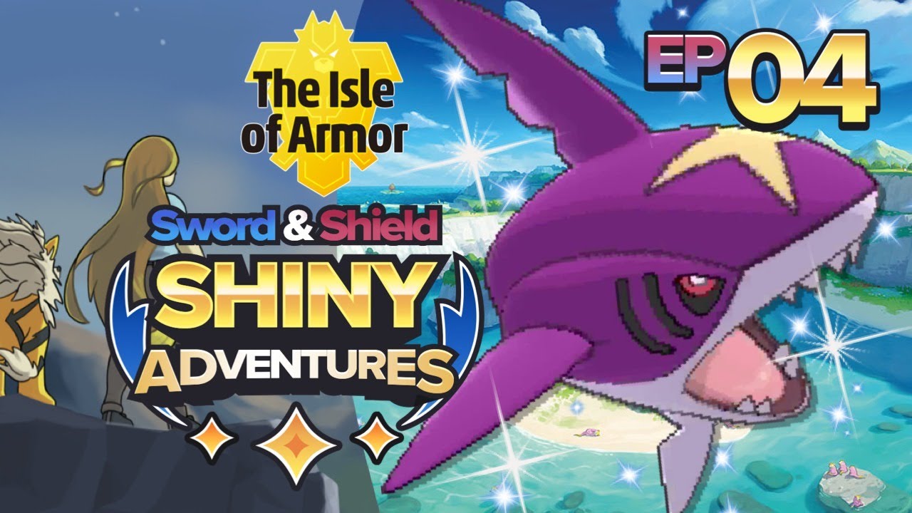 Shiny Hunting Sharpedo + SHARK FACTS in Pokemon Shield - YouTube