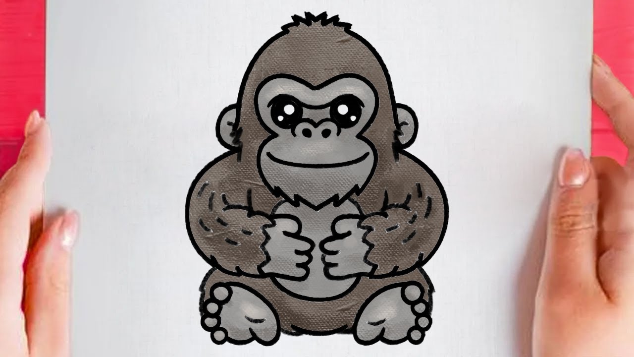 King Kong Line Drawing