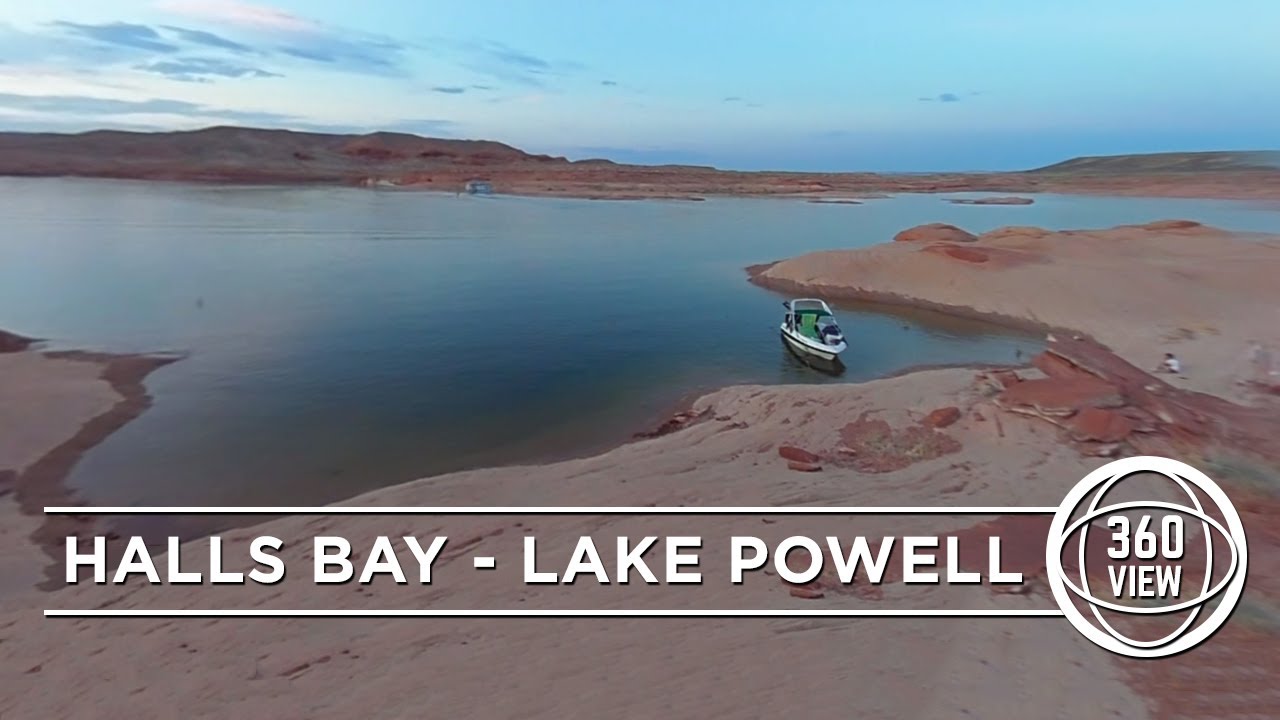 Halls Bay (Lake Powell Utah) - 360 - YouTube