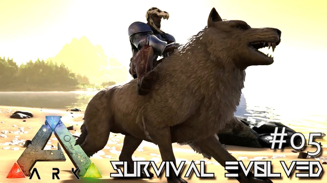 ARK: Survival Evolved - DIRE WOLF TAMING 100 Plus !!! - SEASON 3 [S3 ...