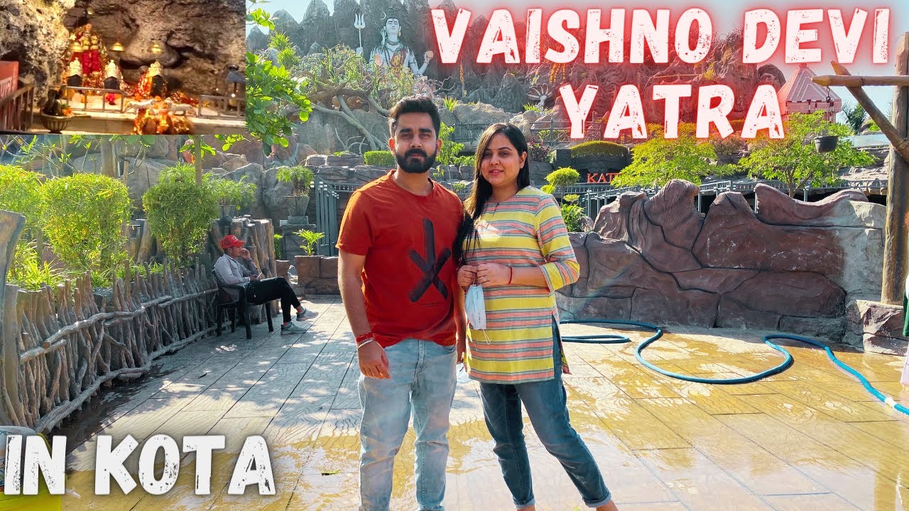 Exact Replica of Vaishno Devi Mandir - Maa Trikuta Mandir Kota | Full ...