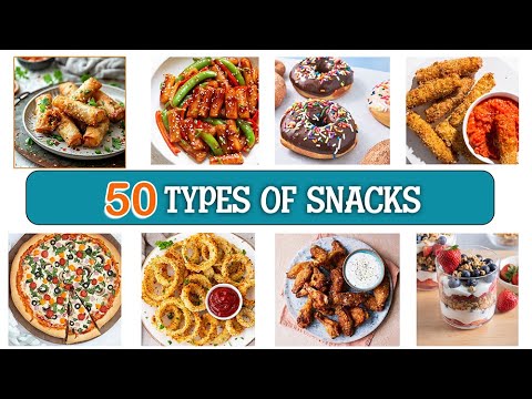 50 Unique Different Snacks | 10 Minutes Best Snacks Recipe | Healthy ...