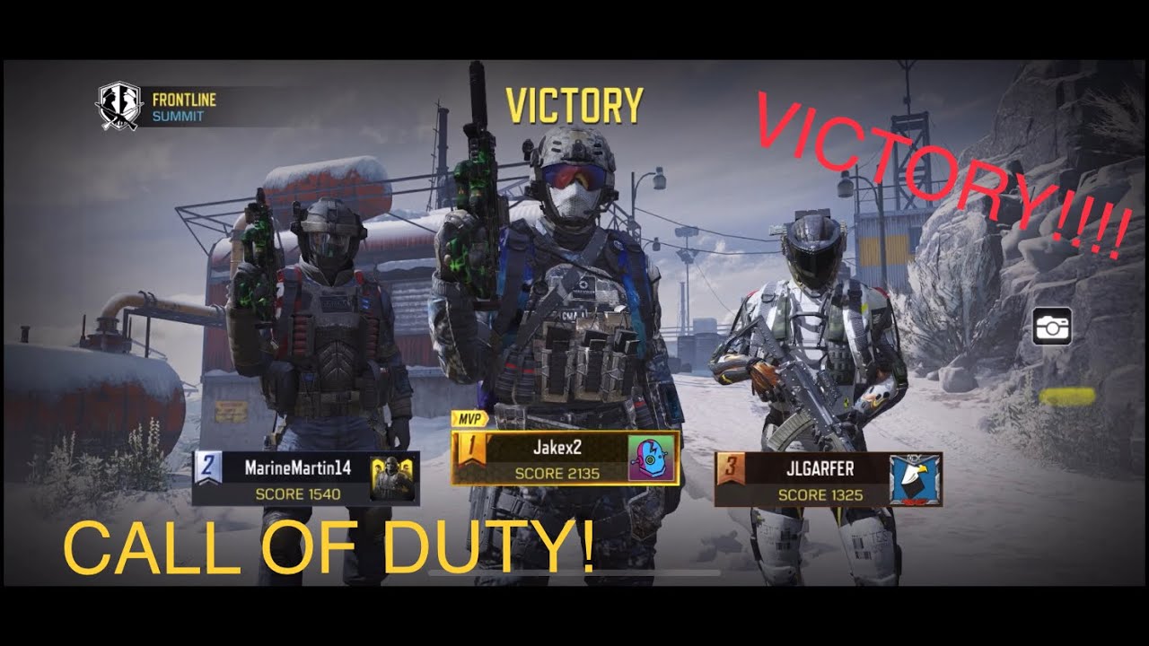 VICTORY!! ~ Call of Duty: Mobile #1 (FRONTLINE) - YouTube